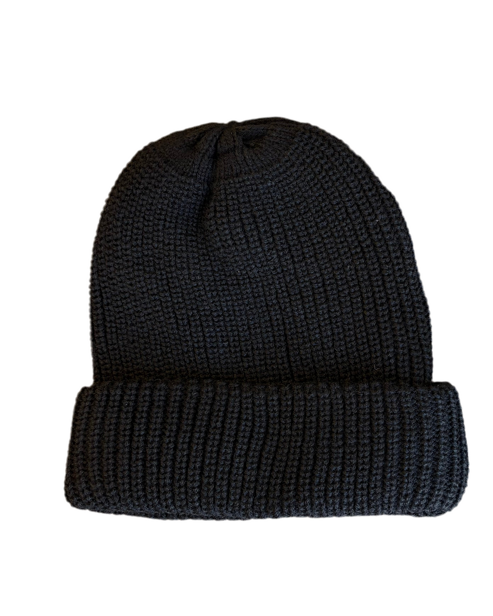 ROTOTO Cozy Chunky Beanie Black – The Foxhole