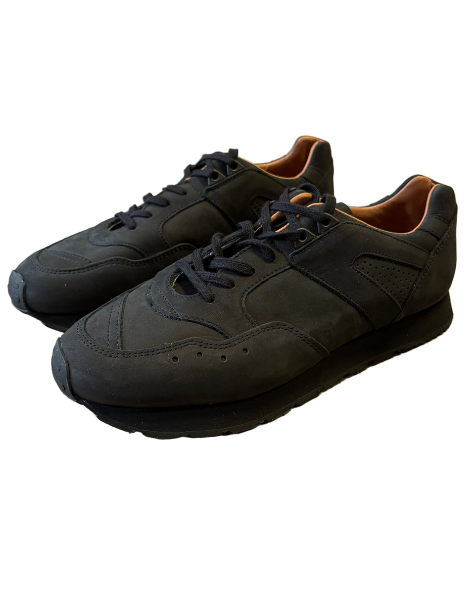 Reproduction of Found 1300NL French Military Trainer Black Nubuck – The ...